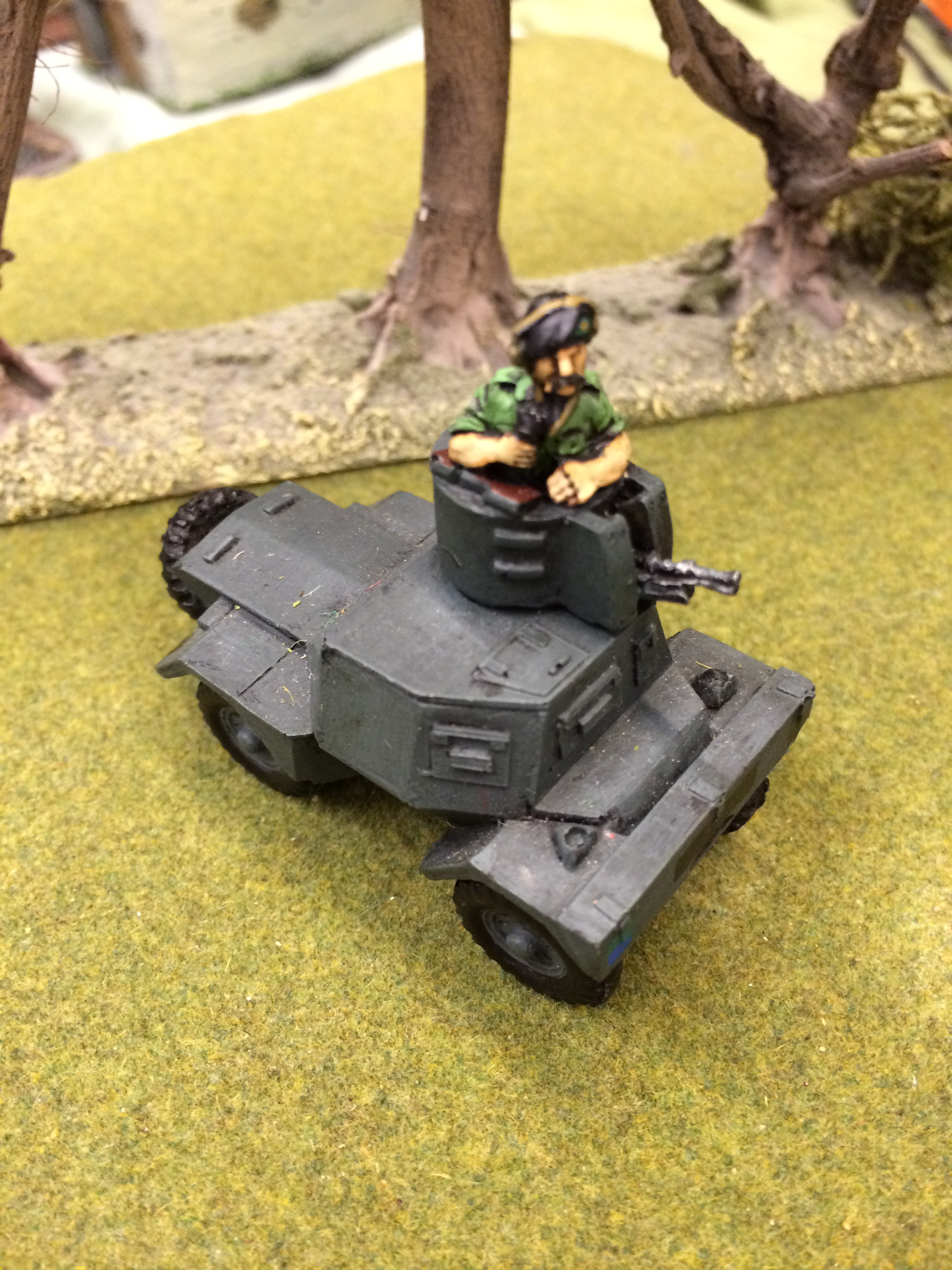 Dingo Scout car - Grubby Tanks & Britannia Miniatures